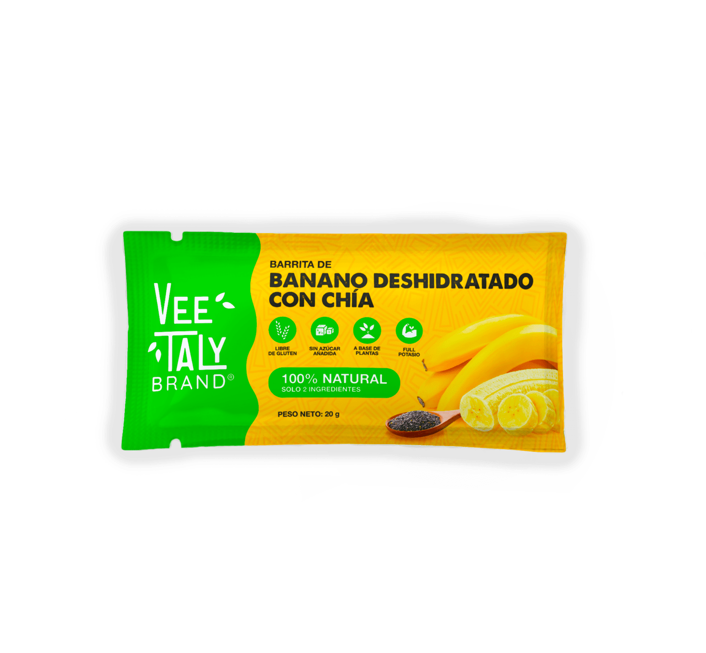 🍌 BANANO CRIOLLO CON SEMILLAS DE CHÍA - Vetalybrand