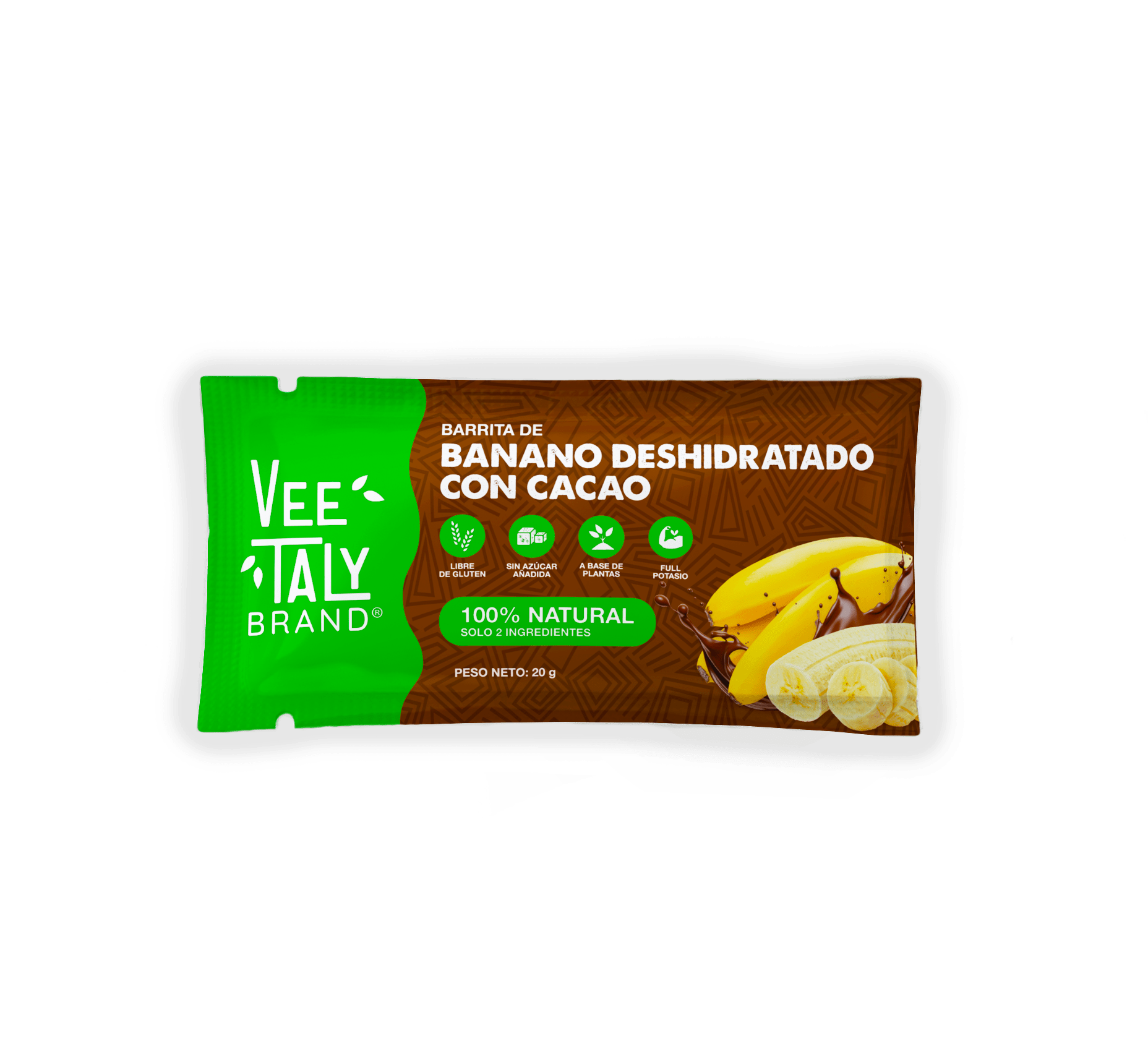 🍌 BANANO CRIOLLO CON CACAO - Vetalybrand