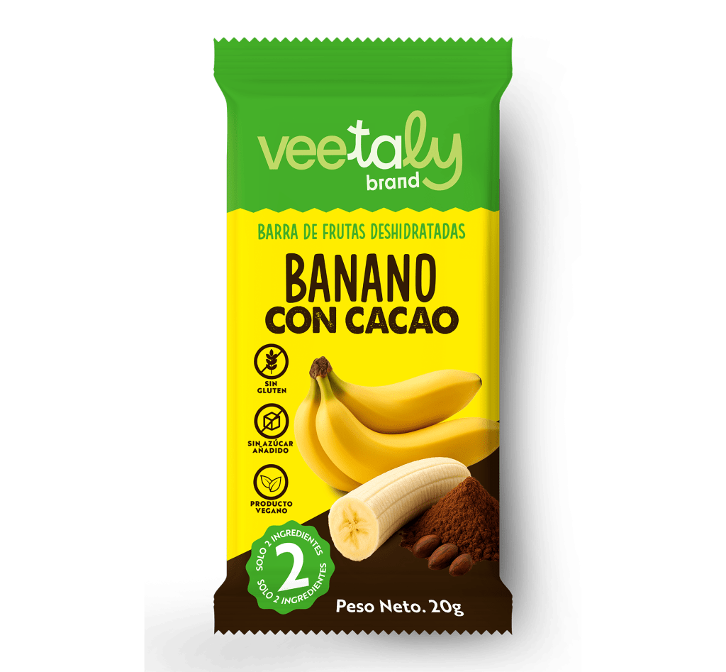 🍌 BANANO CRIOLLO CON CACAO - Vetalybrand